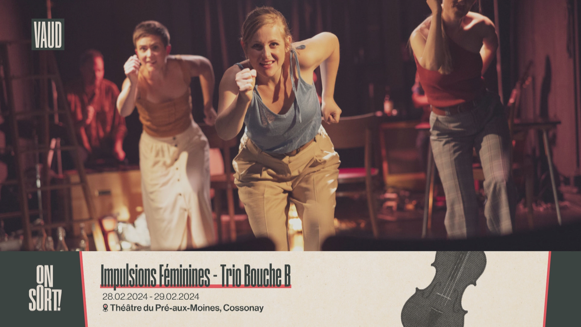 L'agenda culturel vaudois - On sort! - VD - La Télé